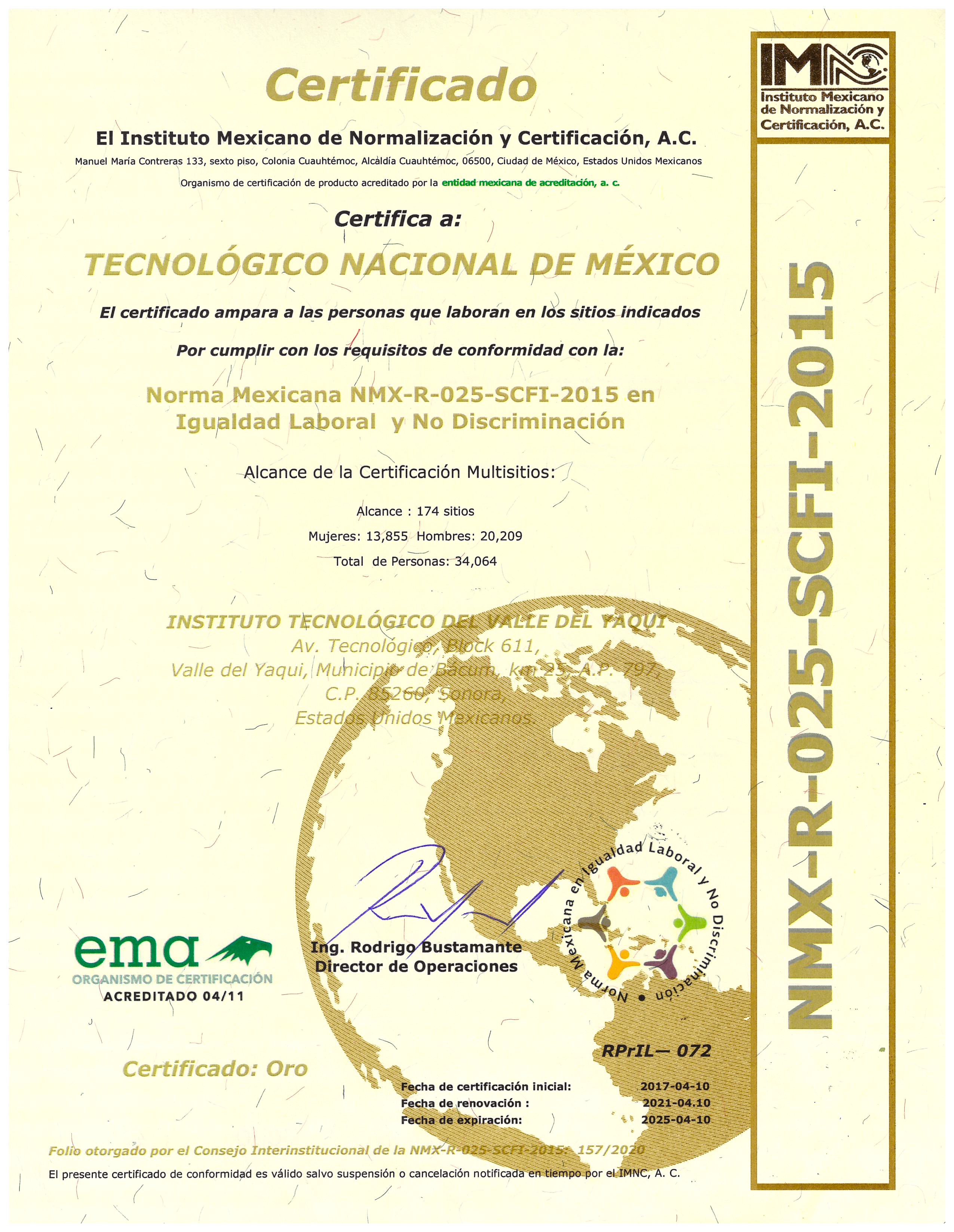 NMX-R-025-SCFI-2015